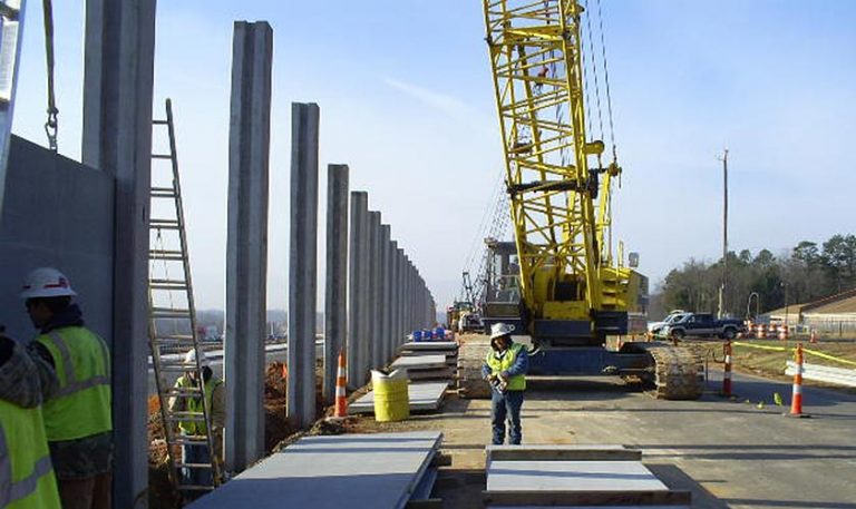 Walls & Foundations | Sound Barrier Walls | Pile Panel Walls